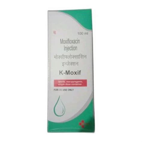 100ml Moxifloxacin Injection 400 Mg At Best Price In Meerut Id 26064023988