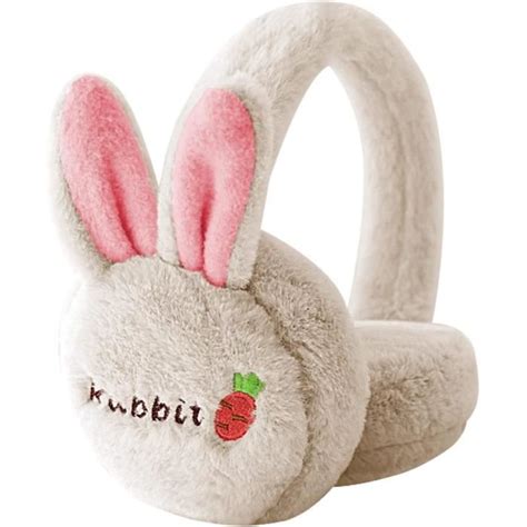 Cache Oreilles Pliable En Fausse Fourrure Pour Enfants E F CONNECTION