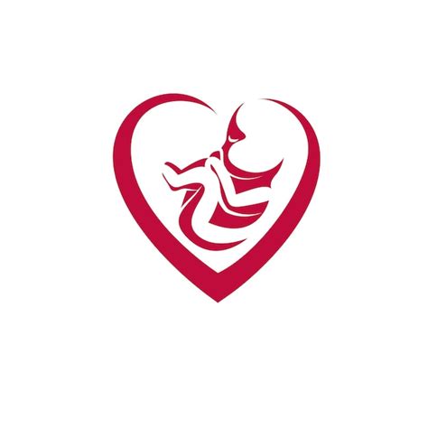 Premium Vector Human Fetus Hand Drawn Vector Illustration Isolated On