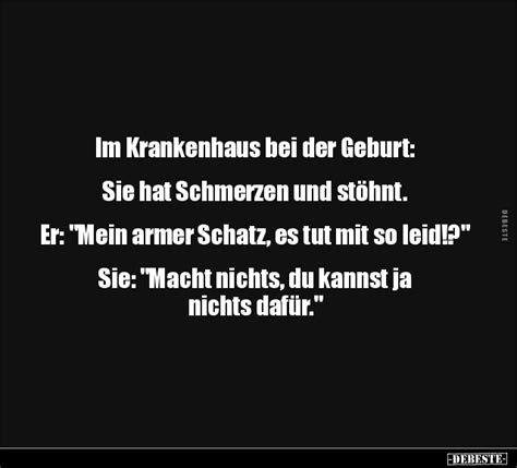 Im Krankenhaus Bei Der Geburt Sie Hat Schmerzen Und Stöhnt Er