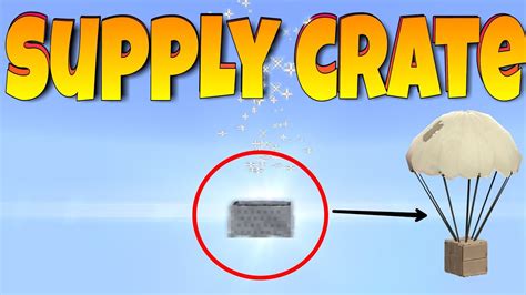 Minecraft Bedrock Command Block Supply Crates Air Drops Youtube