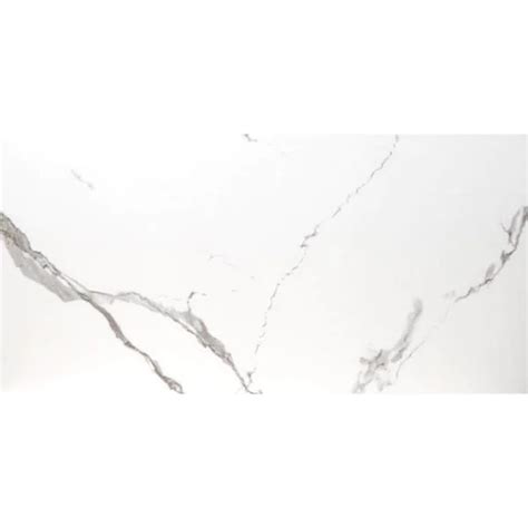 Ader Tegel White 24 In X 48 In Polished Porcelain Floor And Wall Tile