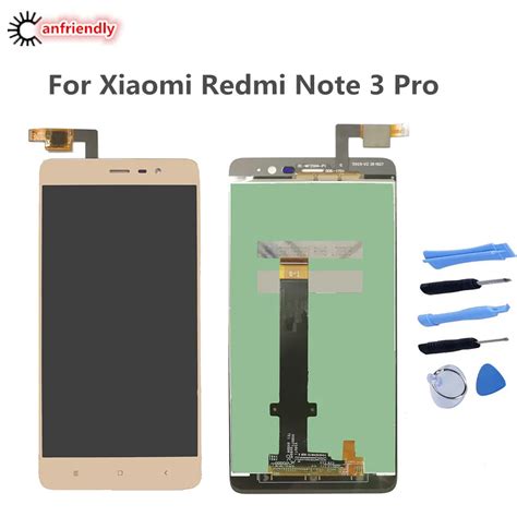 For Xiaomi Redmi Note 3 Pro LCD Display Touch Screen Replacement