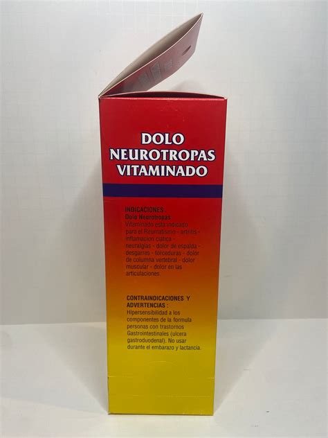 Dolo Neurotropas 100 Tabs Latin Beauty Product Llc