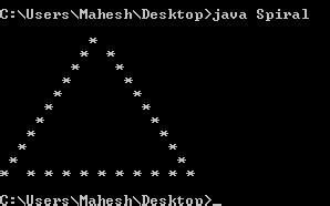 Java Program For Hallow Triangle Pattern Stack Overflow