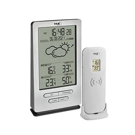 Controlla temperatura e umidità in tempo reale stazione meteo con