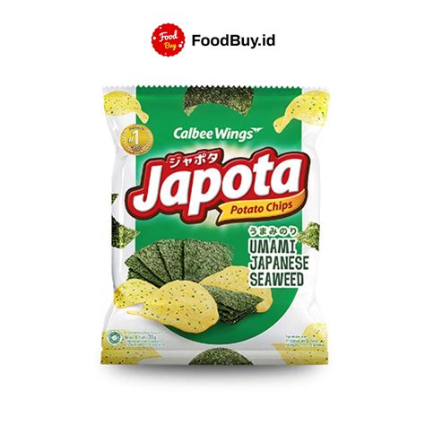 Jual Japota Potato Chips Umami Japanese Seaweed 68 Gr Shopee Indonesia