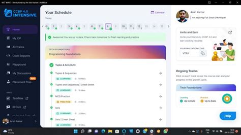 arun kumar podhari on linkedin day43 50daysofcodechallenge nxtwave
