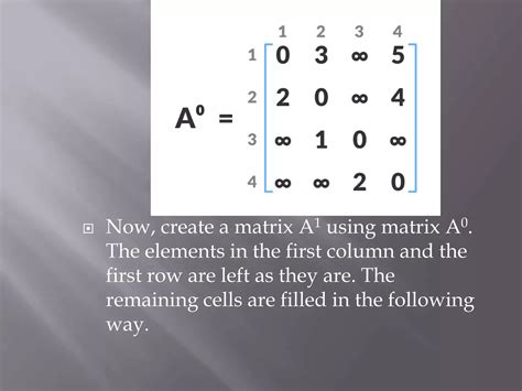 Warshalls And Floyds Algorithms Pptx