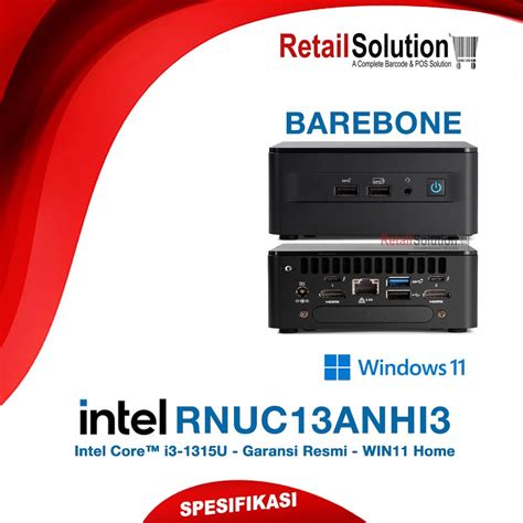 Jual Mini Pc Kit Intel Nuc Core I Iu Nuc Anhi Nuc Shopee Indonesia