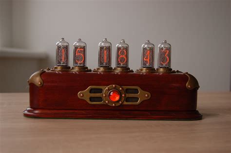 Vacuum Tube Clock HAL 9000 Nixie Tube Clocks