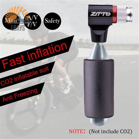 Ladys th Ztto เครองเตมลมจกรยาน CO2 พรอมปลอกหมฉนวน ไมมตลบ CO2 Shopee Thailand