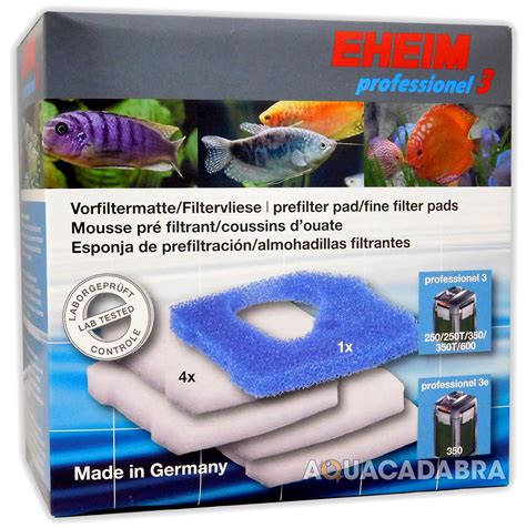 EHEIM FILTER FOAM & FLOSS PAD SET FOR ECCO/PRO2/PRO3 EXTERNAL FISH TANK ...