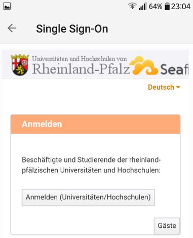 Seafile Hilfe Android