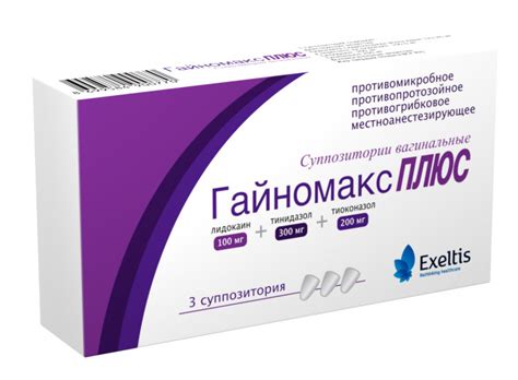 Гайномакс Плюс суппозитории вагинальные №3 купить в Покрове по цене от ...