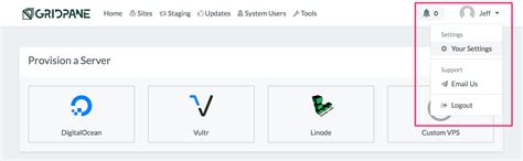 Add Default Ssh Keys Gridpane