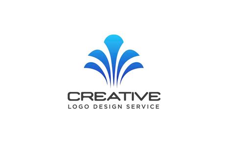 Fountain Logo Or Waterfall Logo Vector Art At Vecteezy