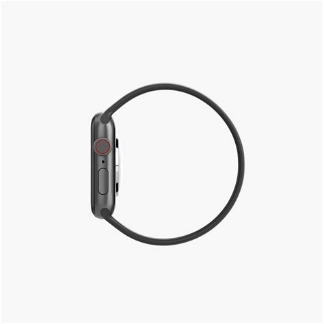 Apple Watch Series 6 Silicone Solo Loop Gray Modelo 3d Baixar