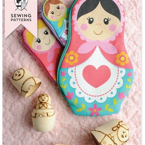 Nesting Dolls Pdf Sewing Pattern And Printable Pattern Pieces Etsy