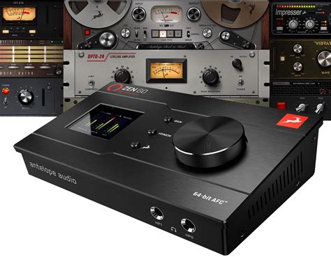 Antelope Audio Zen Go Synergy Core – компактный аудиоинтерфейс с DSP ...