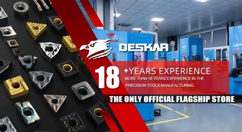 Deskar Cnc Tool Holder With Indexable External Turning Set Carbide