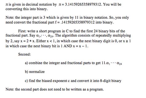 Solved A Is Given In Decimal Notation By Chegg Com