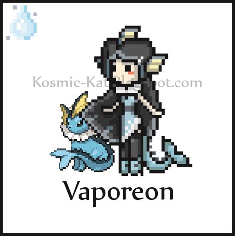 Kosmic Kat ~8 Bit Humanized Eevee And Evolutions ~