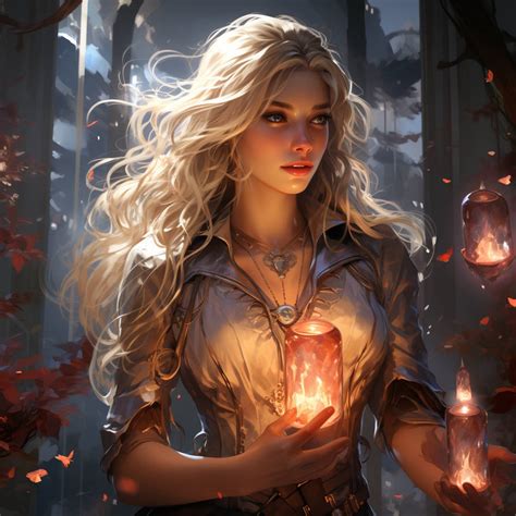 Blonde Mage 2 By Byanel On Deviantart