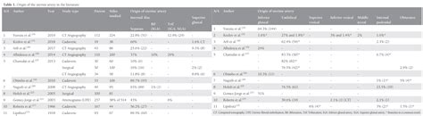 Anatomic Variations Of The Uterine Artery Review Of The Literature And