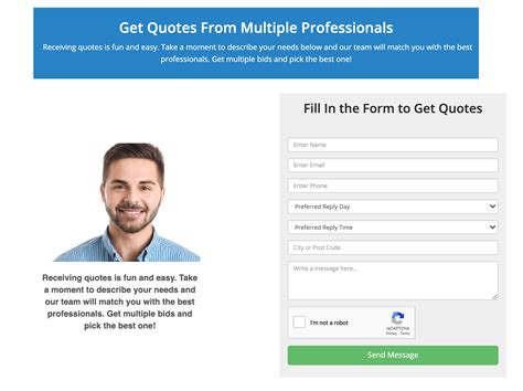 How To Create A Landing Page For The Get Matched Form Brilliant