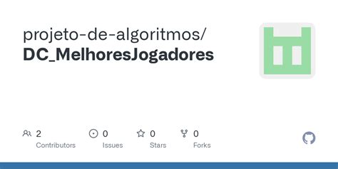 GitHub Projeto De Algoritmos DC MelhoresJogadores