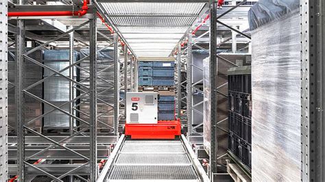 Paletten Shuttle System Optimale Lagernutzung Smb
