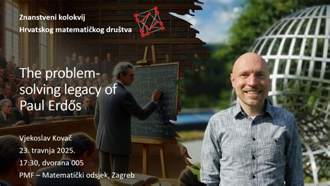 Znanstveni Kolokvij The Problem Solving Legacy Of Paul Erdős 23 Travnja 2025 Hrvatsko