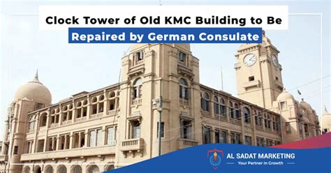 Clock Tower Of Old Kmc Building To Be Repaired By German
