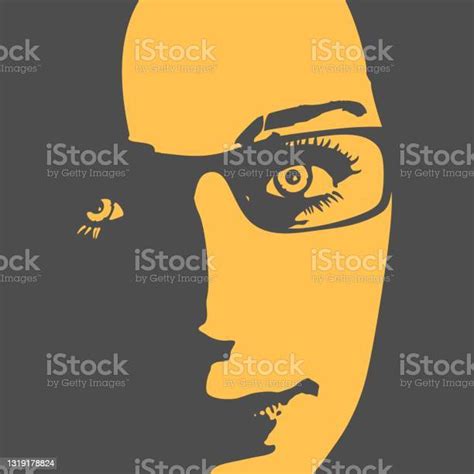 Siluet Kepala Perempuan Kecantikan Dan Mode Ilustrasi Stok Unduh