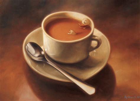 Kaj Stenvall Tavla En Stor Kaffe