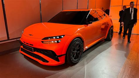 Genesis Gv60 Magma Concept Challenged Against Bmw M And Mercedes Amg