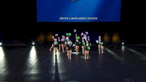 Edythe J Hayes Middle School 2024 Junior High Pom Finals 2024 UDA