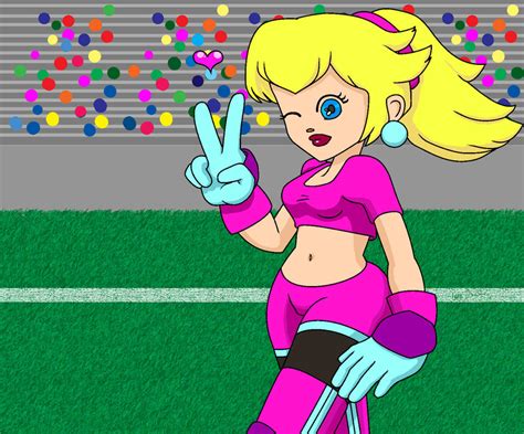 Princess Peach Striker By Heartking52 On Deviantart