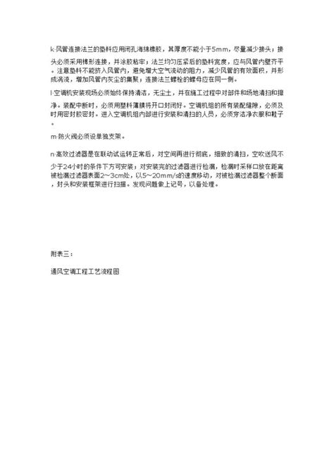 某空调安装工程施工 方案安装大样土木在线