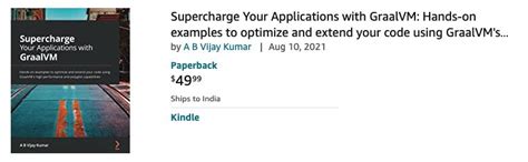A B Vijay Kumar On Linkedin Graalvm Oraclecloud Graal Microservices Cloudcomputing 99