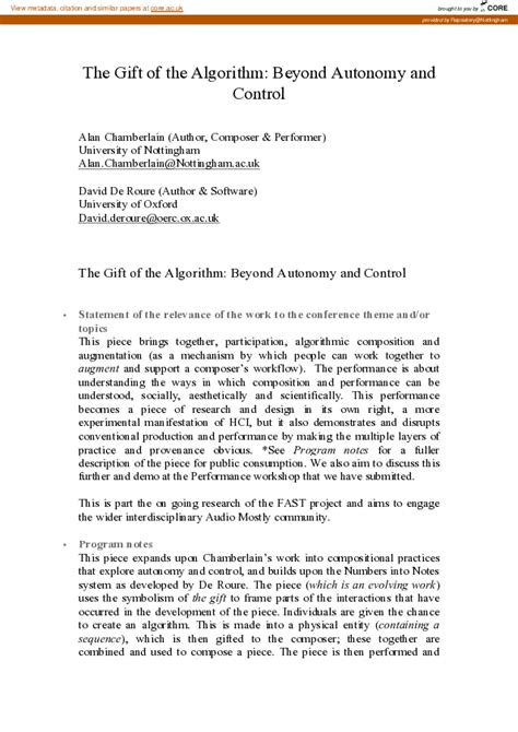 pdf the t of the algorithm beyond autonomy and control