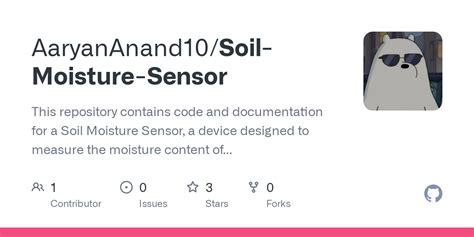Github Aaryananand Soil Moisture Sensor