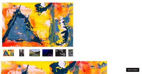 Image Slider React Forked Codesandbox