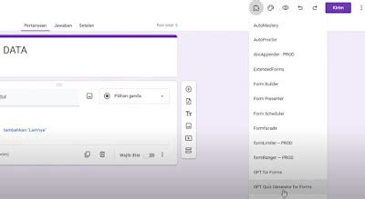 Cara Membuat Soal Di Google Form Secara Otomatis Dengan AI Chat GPT