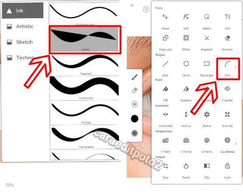 Tutorial Infinite Design Cara Mudah Membuat Mata Vector