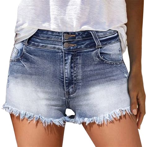 Fashion Womens Pocket Jeans Denim Pants Female Hole Bottom Sexy Casual