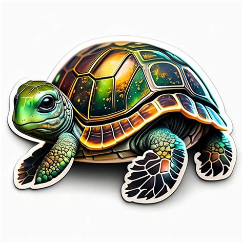 Premium Ai Image Turtle Illustration Generative Ai