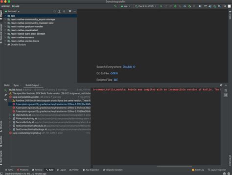 cannot build on android · issue 7 · duytq94 demo integrate react