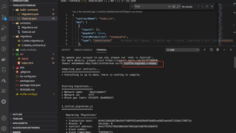 Blockchain React TodoList App Part BLOG